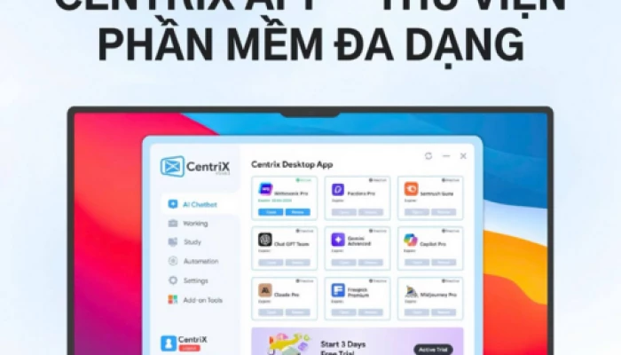 CentriX App là gì? Tại sao đây là lựa chọn AI tối ưu nhất năm 2025 ...