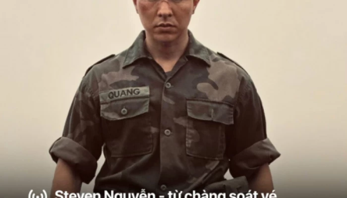 Steven Nguyễn từng có quãng đường đầy gian nan, làm soát vé trước khi ...